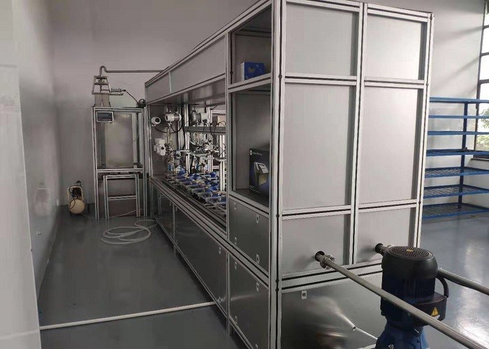 DN25 Water Meter Testing Equipment With Camera Type Volumetric Method